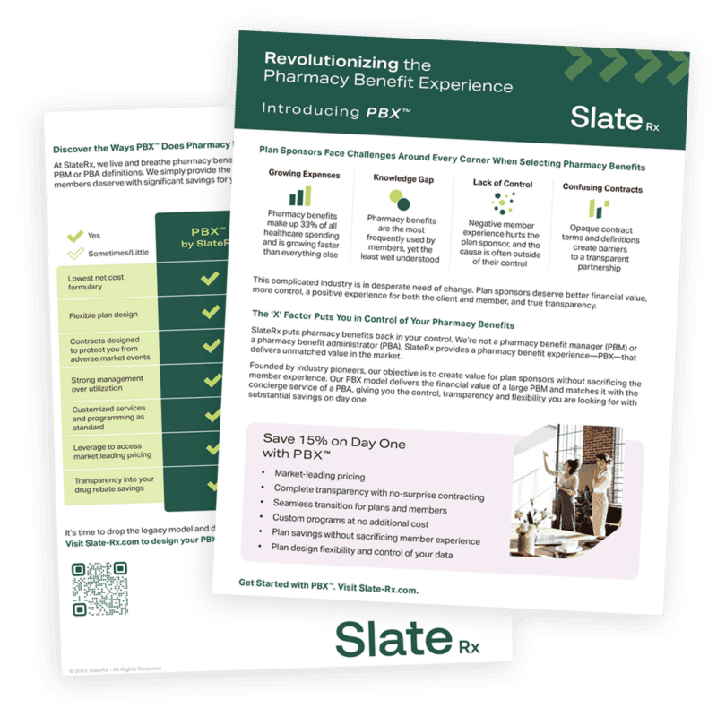 Plan Sponsors - SlateRx